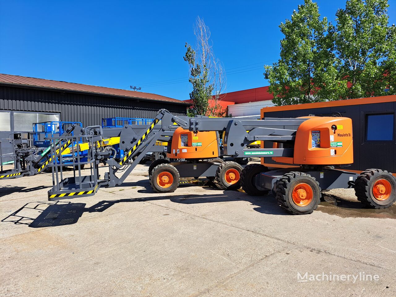 Haulotte HA16PX articulated boom lift for sale Romania, BY35521