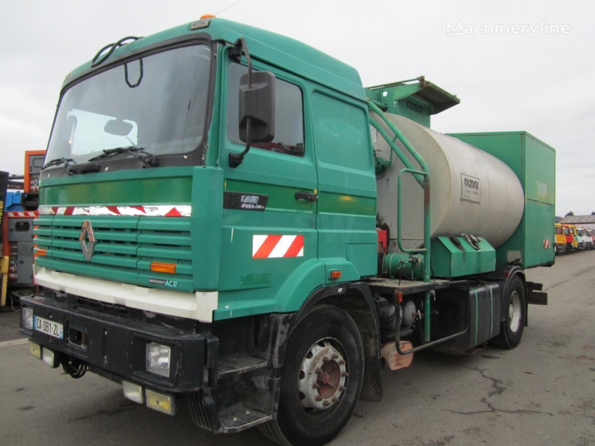 Renault G 340 TI MANAGER asphalt distributor for sale France LIMAY, BA31315
