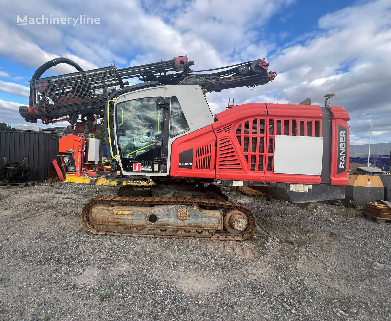 Sandvik DX800i drilling rig for sale United Kingdom Middlesbrough, JU36746