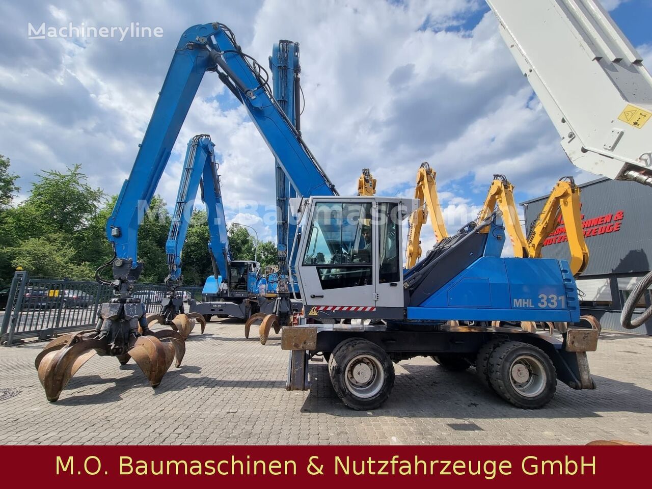 Fuchs MHL 331 material handler for sale Germany Saarlouis, ZB34742