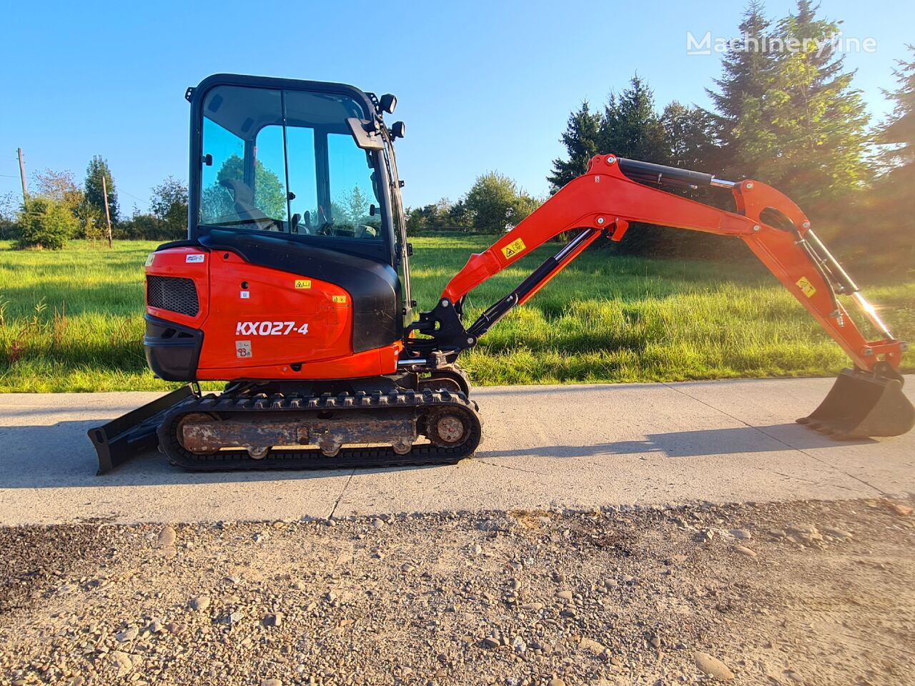 Kubota KX027-4 mini excavator for sale Poland Chełmiec, ND38725