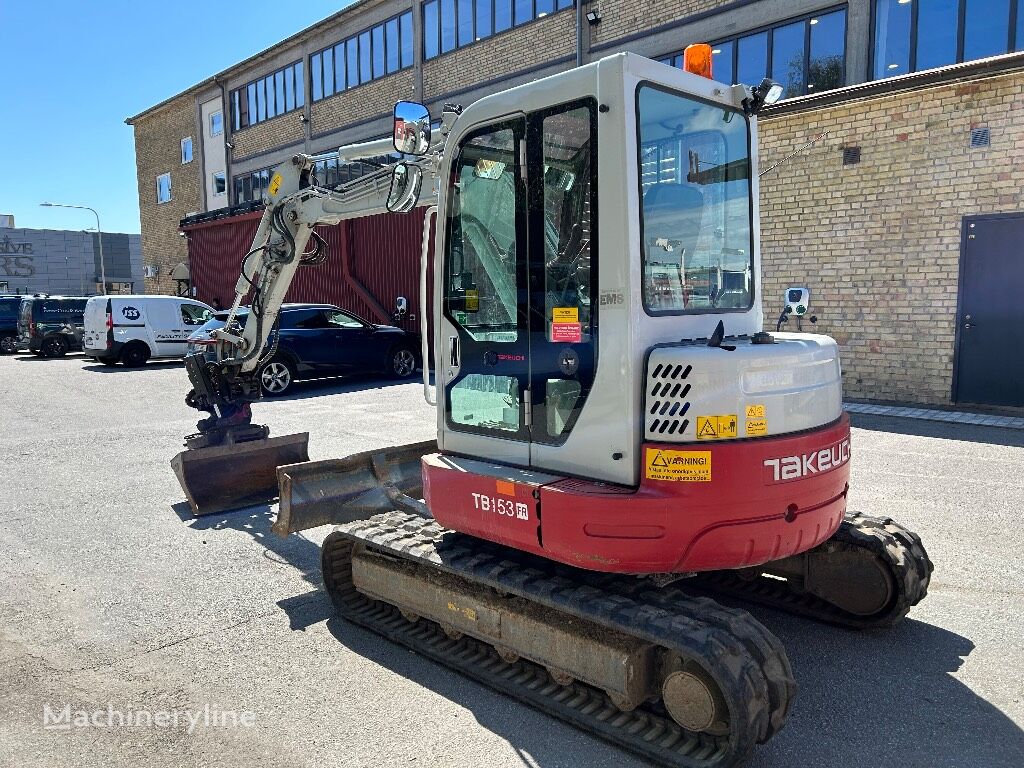 Takeuchi TB153FR mini excavator for sale Sweden Stockholmslän, WA37088