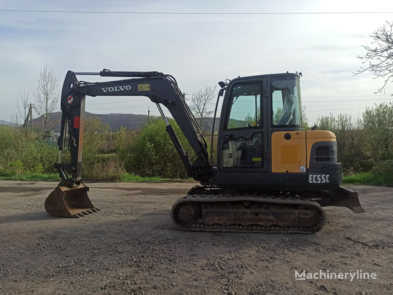 Volvo EC55 Klima mini excavator for sale Ukraine Hustskiy rayon, JY39499
