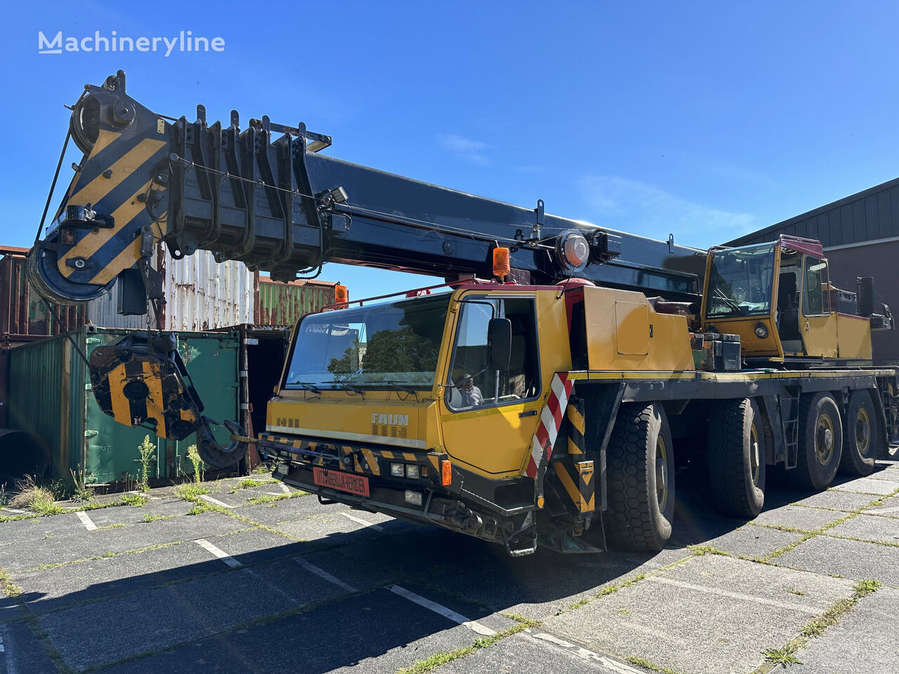 FAUN ATF70-4 mobile crane for sale Belgium Chaudfontaine (Embourg), UK36406