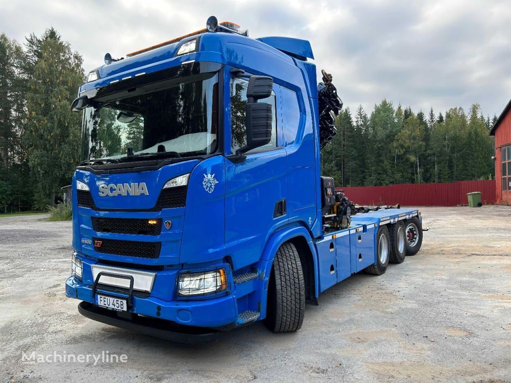 Scania R500 NGS 8X4 | HIAB X-HIPRO 302 | HIAB MULTILIFT XR-21 | 88410 k ...