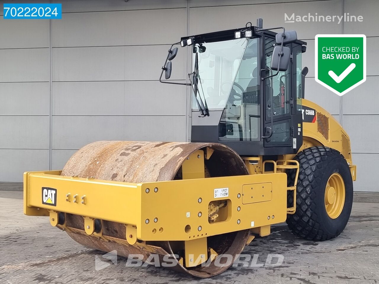 Caterpillar CS66 B CS66B road roller for sale Netherlands Veghel, DQ36605