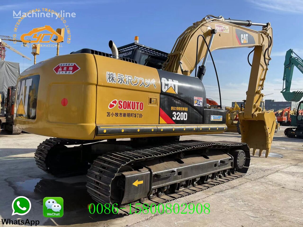 CATERPILLAR 320DL tracked excavator for sale China Shanghai, XM11293