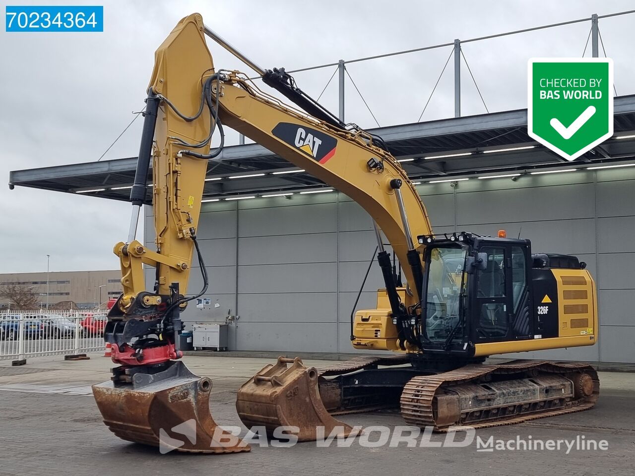 Caterpillar 326 F L 326F tracked excavator for sale Netherlands Veghel ...