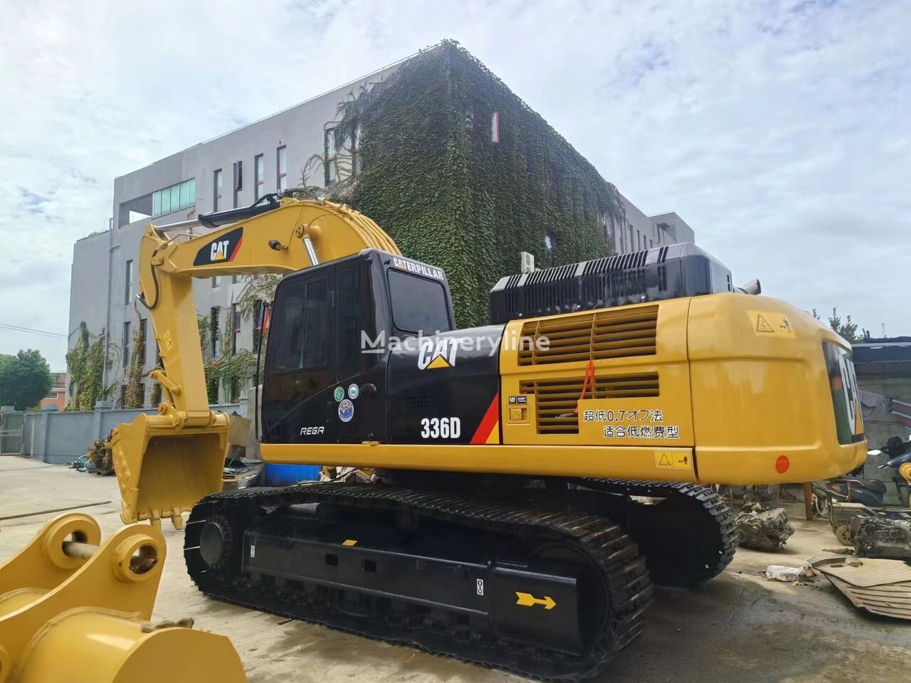 Caterpillar 336D tracked excavator for sale China, ZE36207