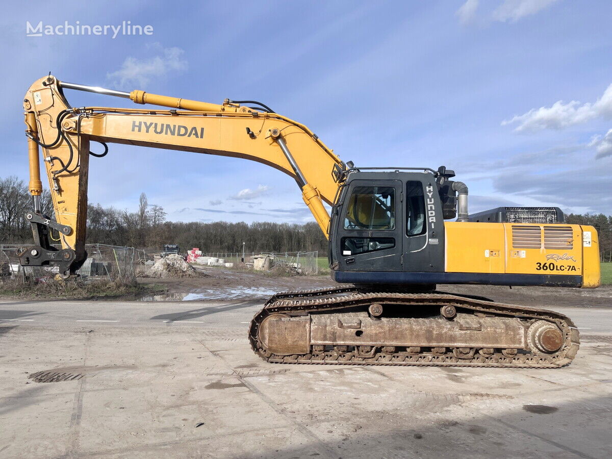 Hyundai R360LC-7A tracked excavator for sale Netherlands Veldhoven, AF38796