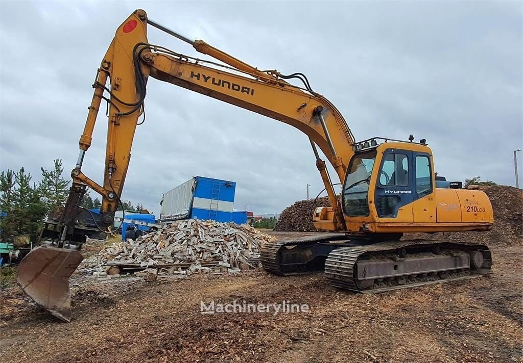 Hyundai Robex 210 LC-3 tracked excavator for sale Finland Taivalkoski ...