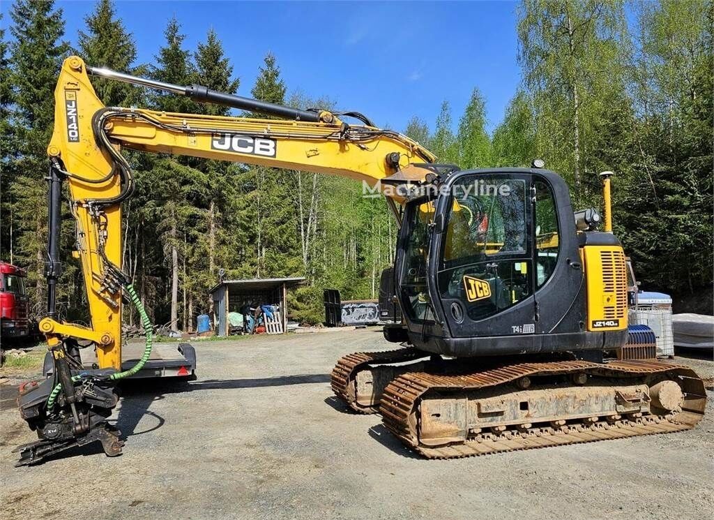 JCB JZ140LC, Novatron, Steelwrist, rasvari tracked excavator for sale Finland Pieksämäki, LR40266