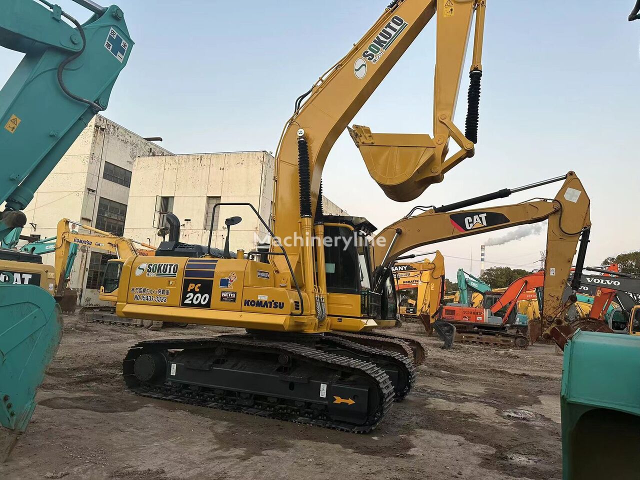 Komatsu PC200-8N tracked excavator for sale China Shanghai, BK32712