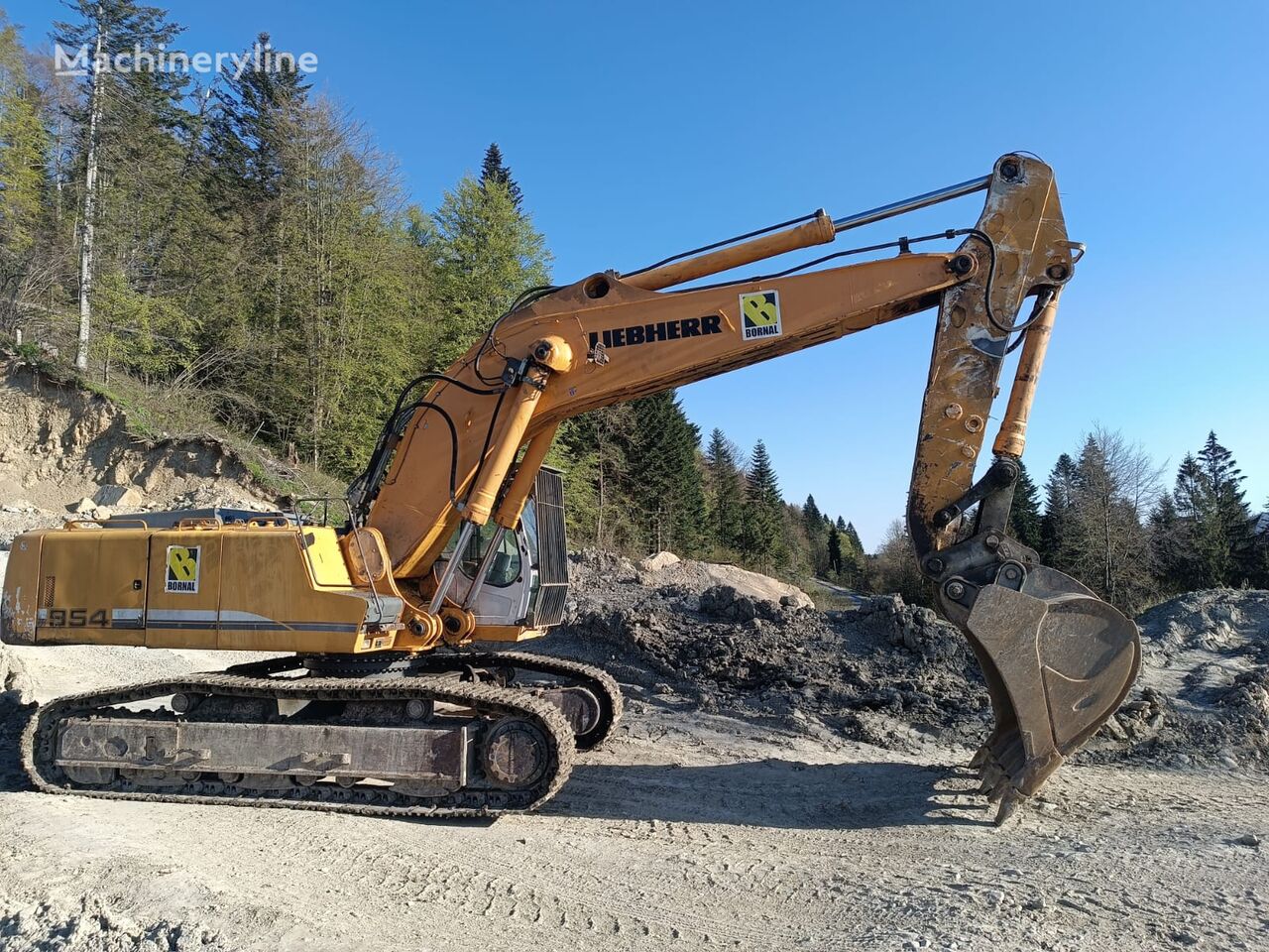 Liebherr R954 tracked excavator for sale Poland Lipie, ZA39944