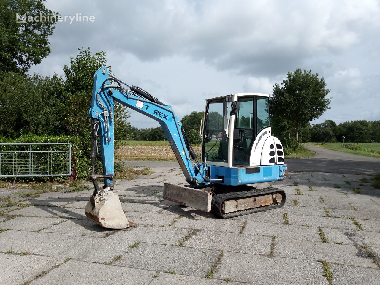 Terex TC35 tracked excavator for sale Netherlands Jonkerslan, EP38085