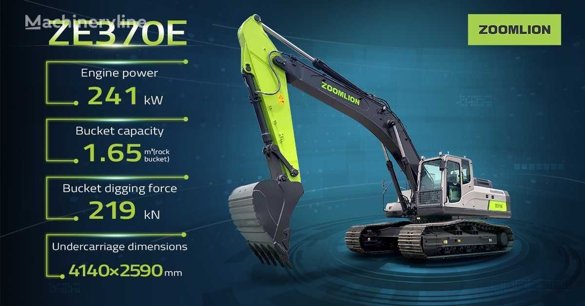 Zoomlion ZE370 tracked excavator for sale Uzbekistan Tashkent, LD32664