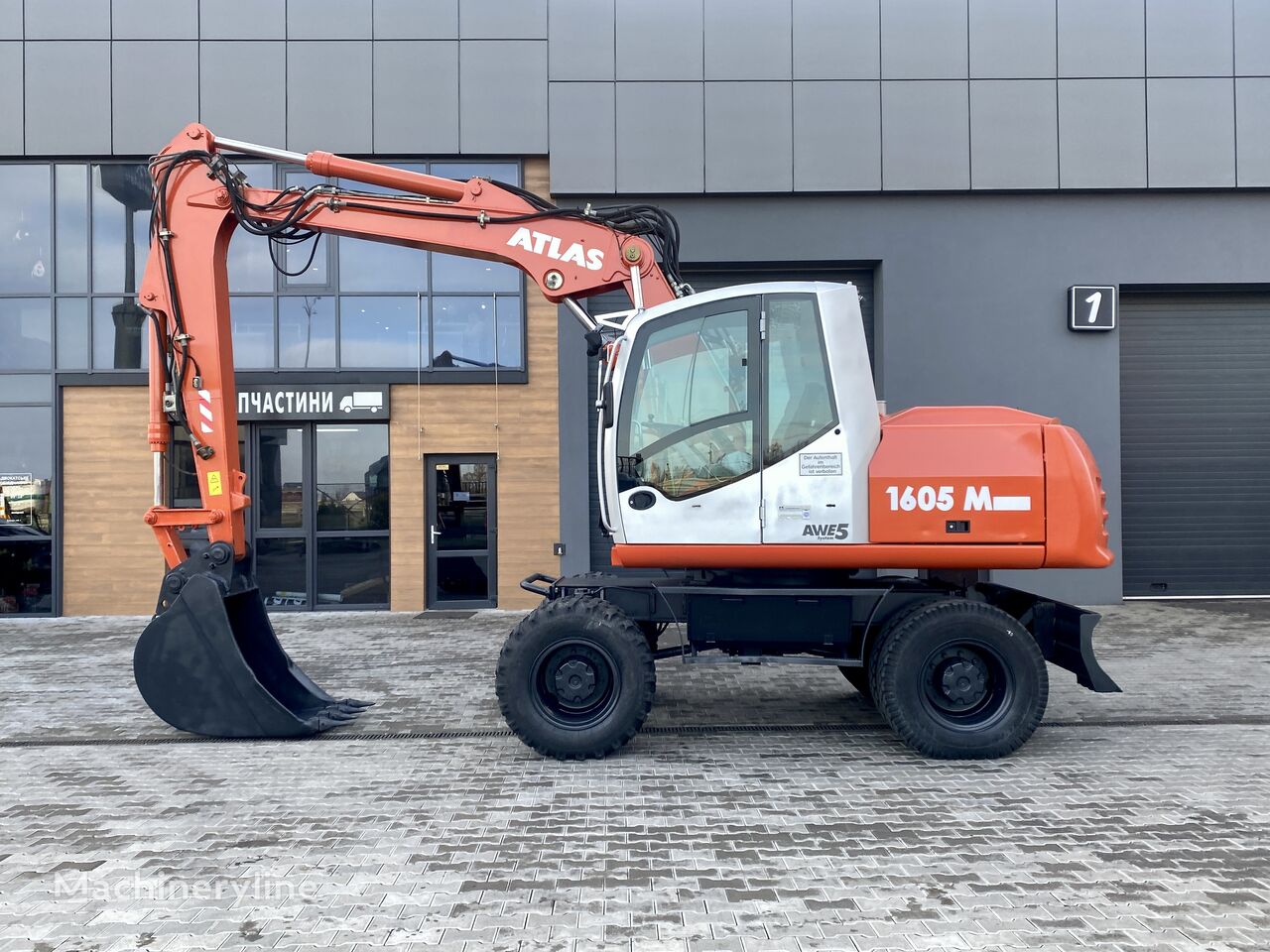 Atlas 1605M wheel excavator for sale Ukraine, RQ38089