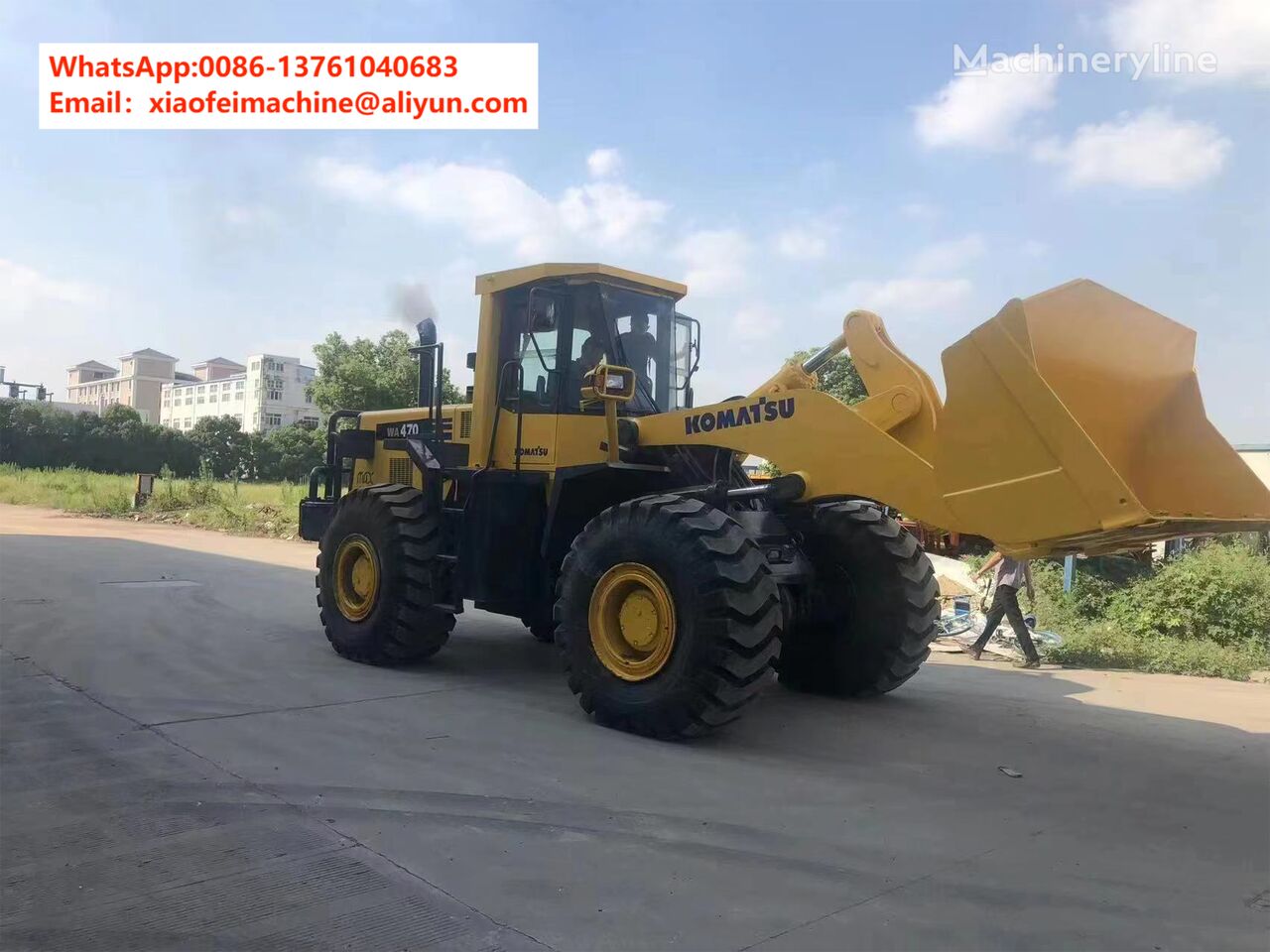 Komatsu WA470-3 wheel loader for sale China Shanghai, PM39265