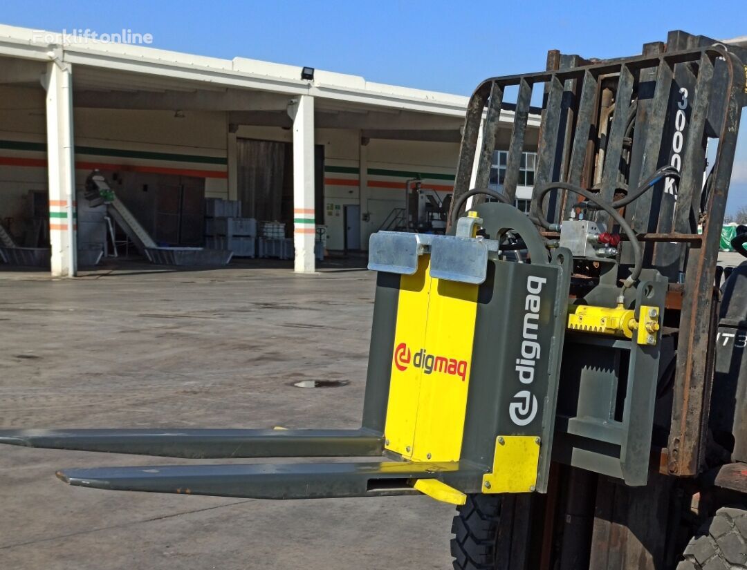 Digmaq Kasa devirme - boşaltma ataşmanı - box rotator - bin tipper ...