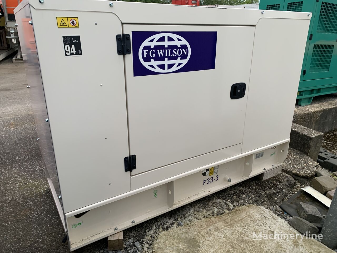 FG Wilson Caterpillar / Fg Wilson Perkins 33 KVA Generator diesel ...
