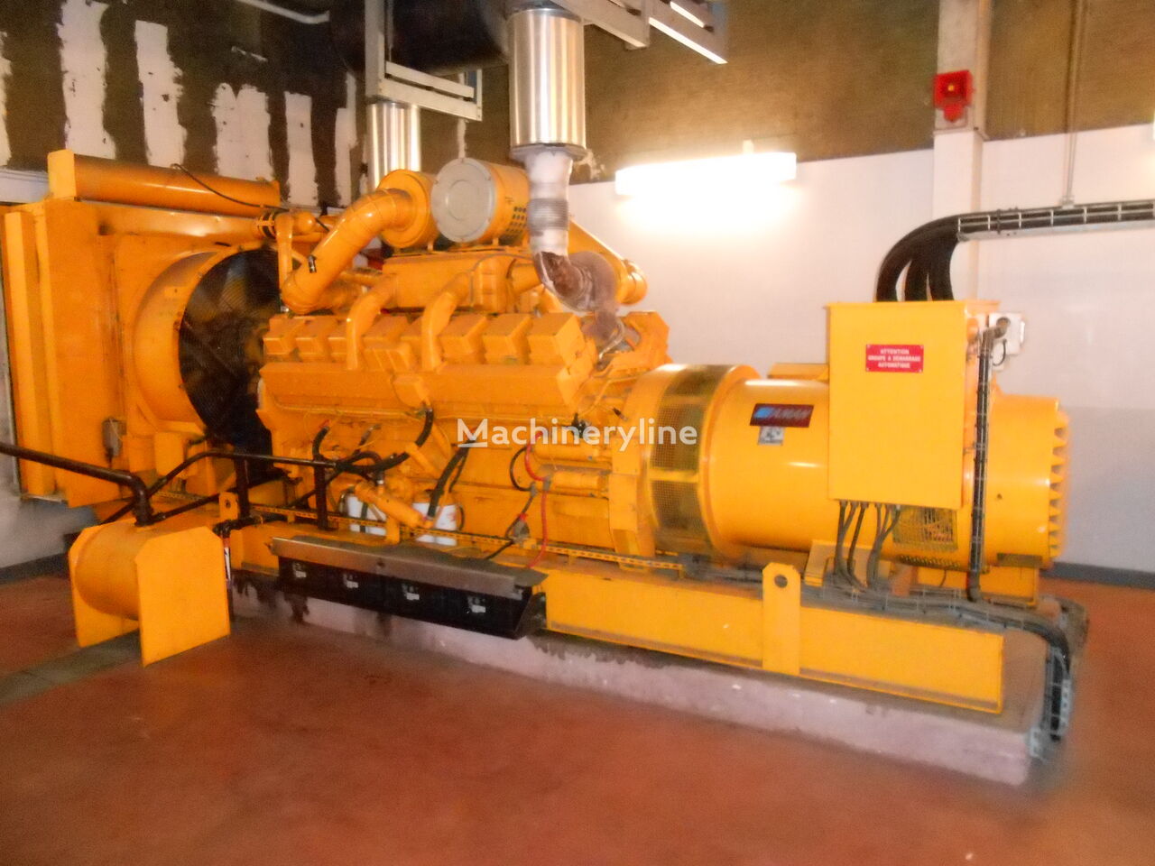 SDMO Cummins 1000 kVa KTA50-G1 diesel generator for sale France Le ...