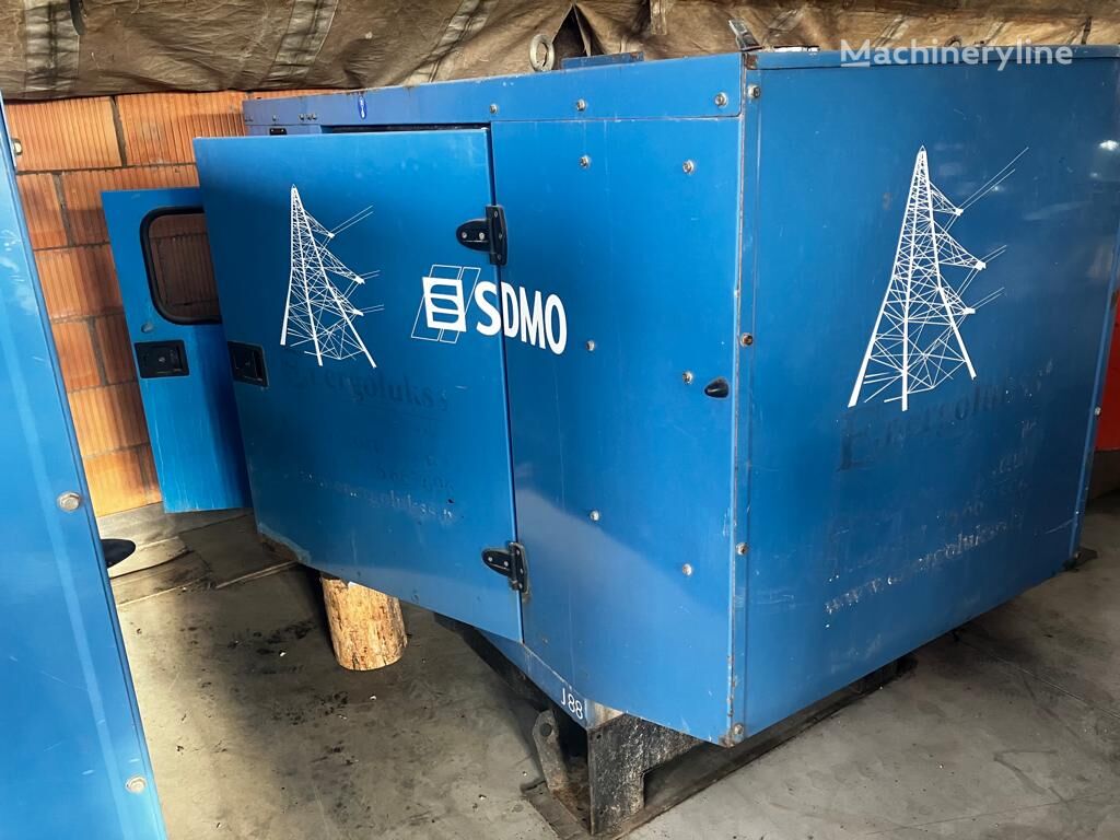 SDMO J88 diesel generator for sale Latvia Ikšķile, TE38892