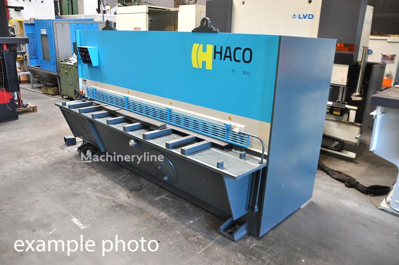 Haco TS 3100 x 12 mm guillotine shear for sale Belgium Deinze, LG37159