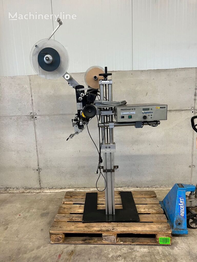 PAGO Pagomat 6/2 labeling machine for sale Germany Heidenheim, YD32594