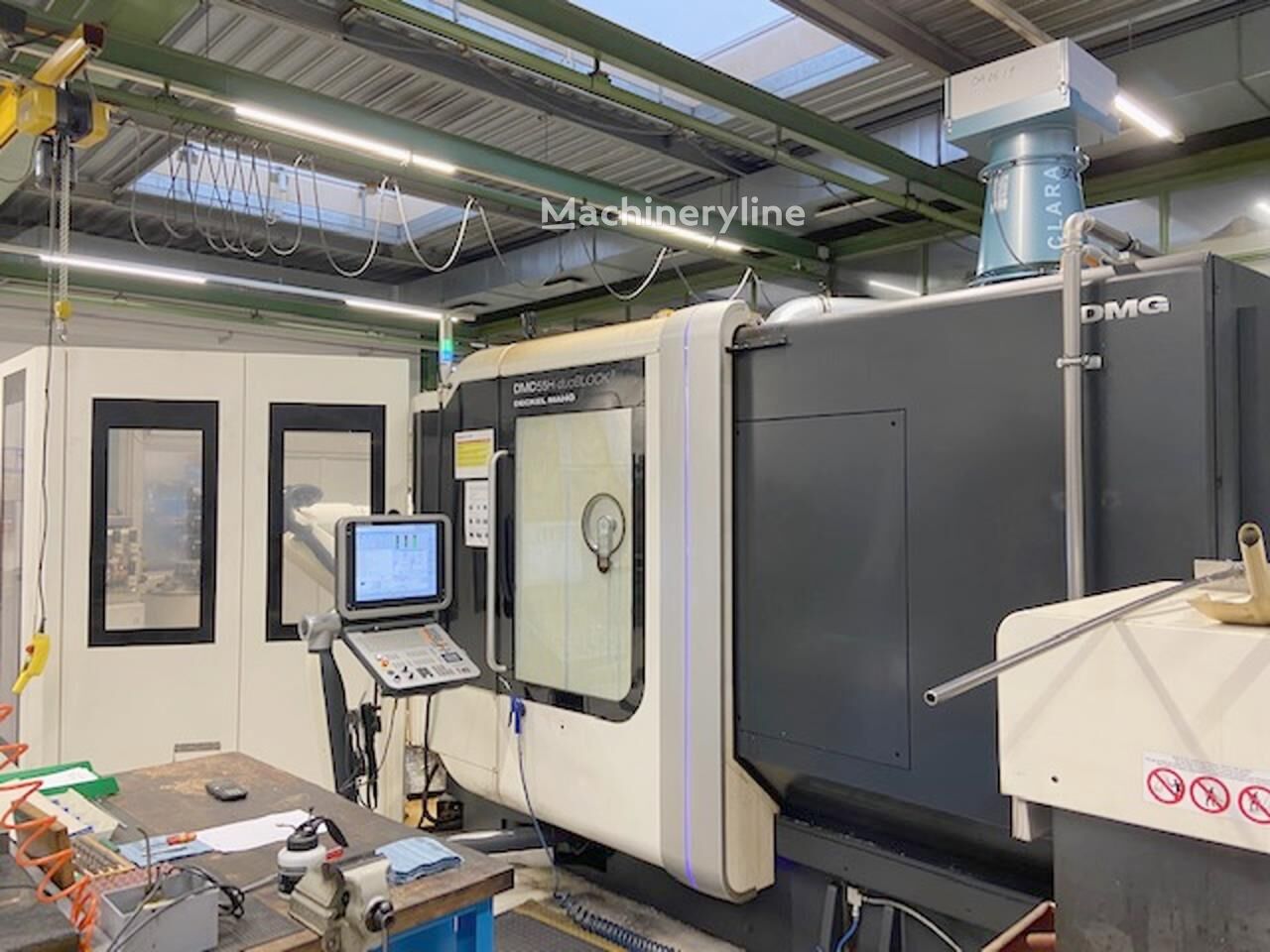 DMG DMC 55H duoBLOCK machining centre for sale Switzerland Brügg, TG35619