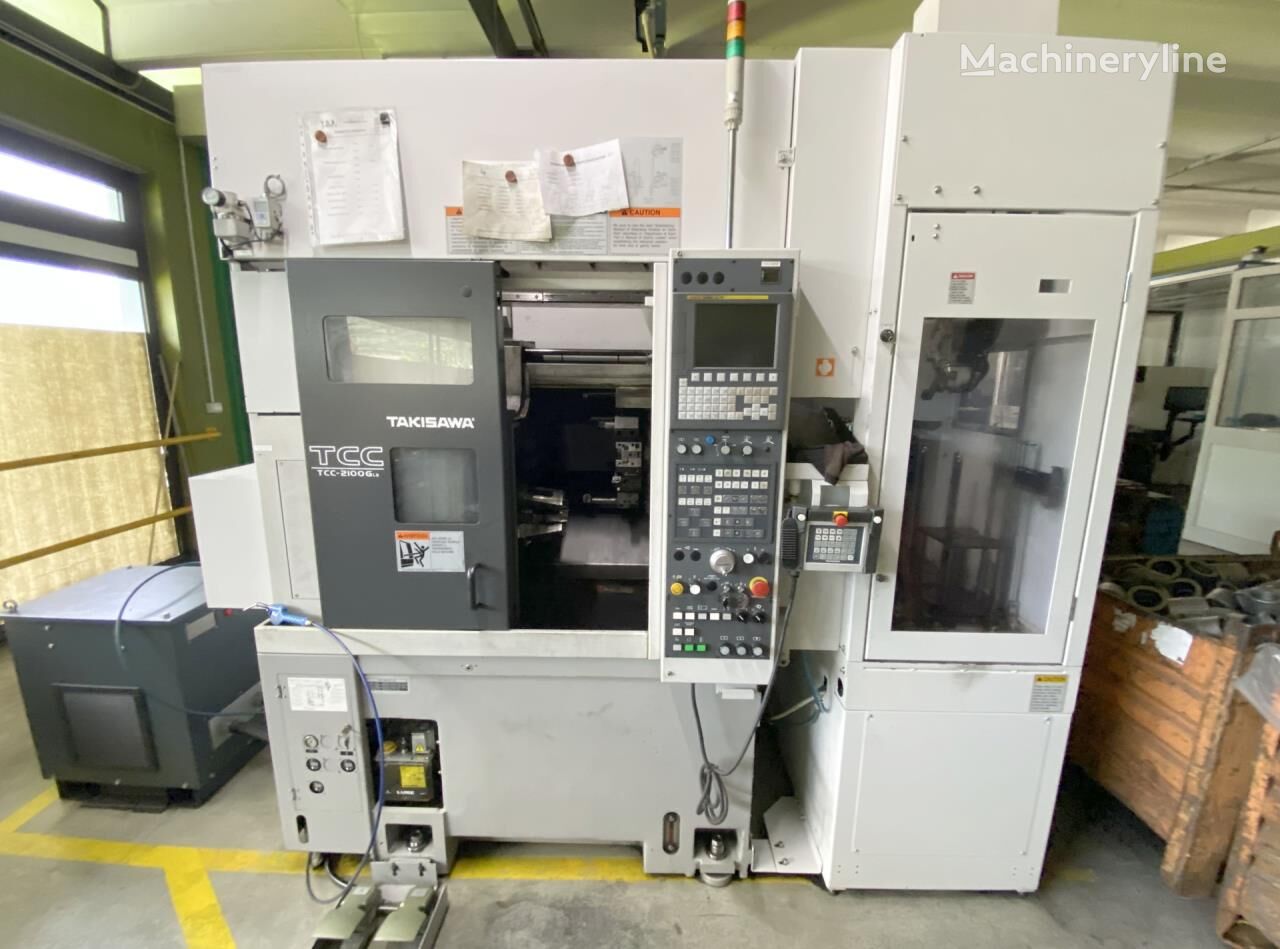 TAKISAWA TCC 2100G L3 metal lathe for sale Switzerland Brügg, QF35354