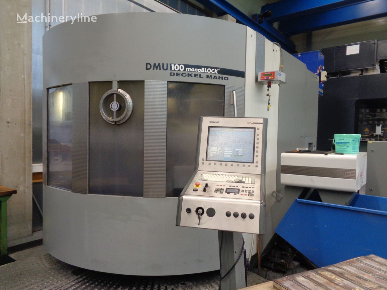 Deckel Maho DMU 100T metal milling machine for sale Germany Nürtingen ...