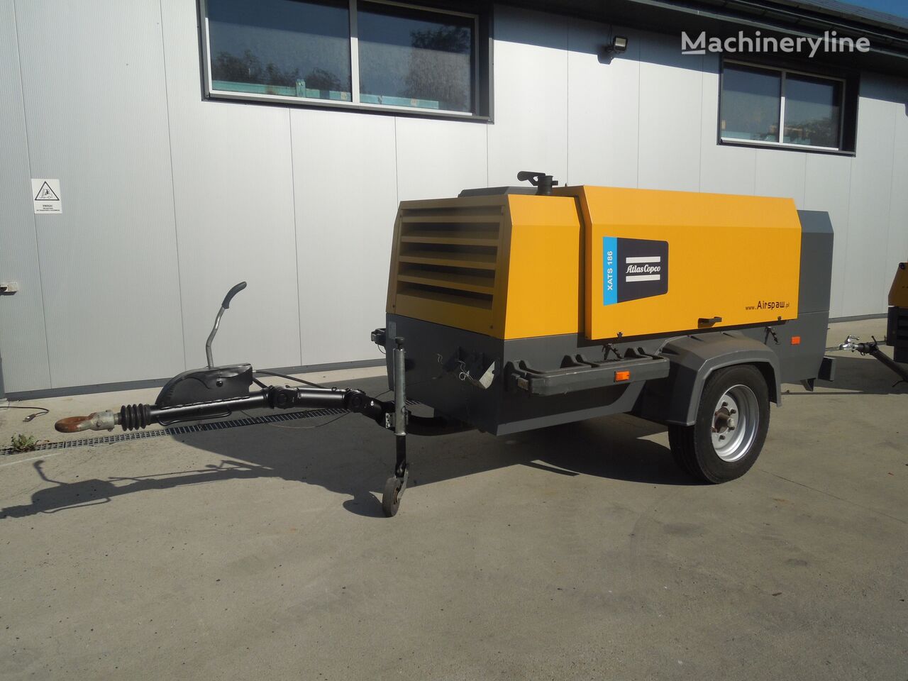 Atlas Copco XATS186 mobile compressor for sale Poland, ZD36444