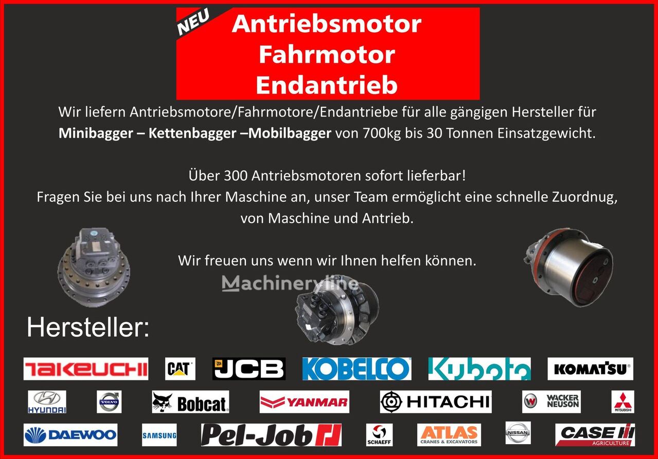 Antriebsmotor/Fahrmotor/Endantrieb/Final-Drive Takeuchi/Volvo/Ya final ...
